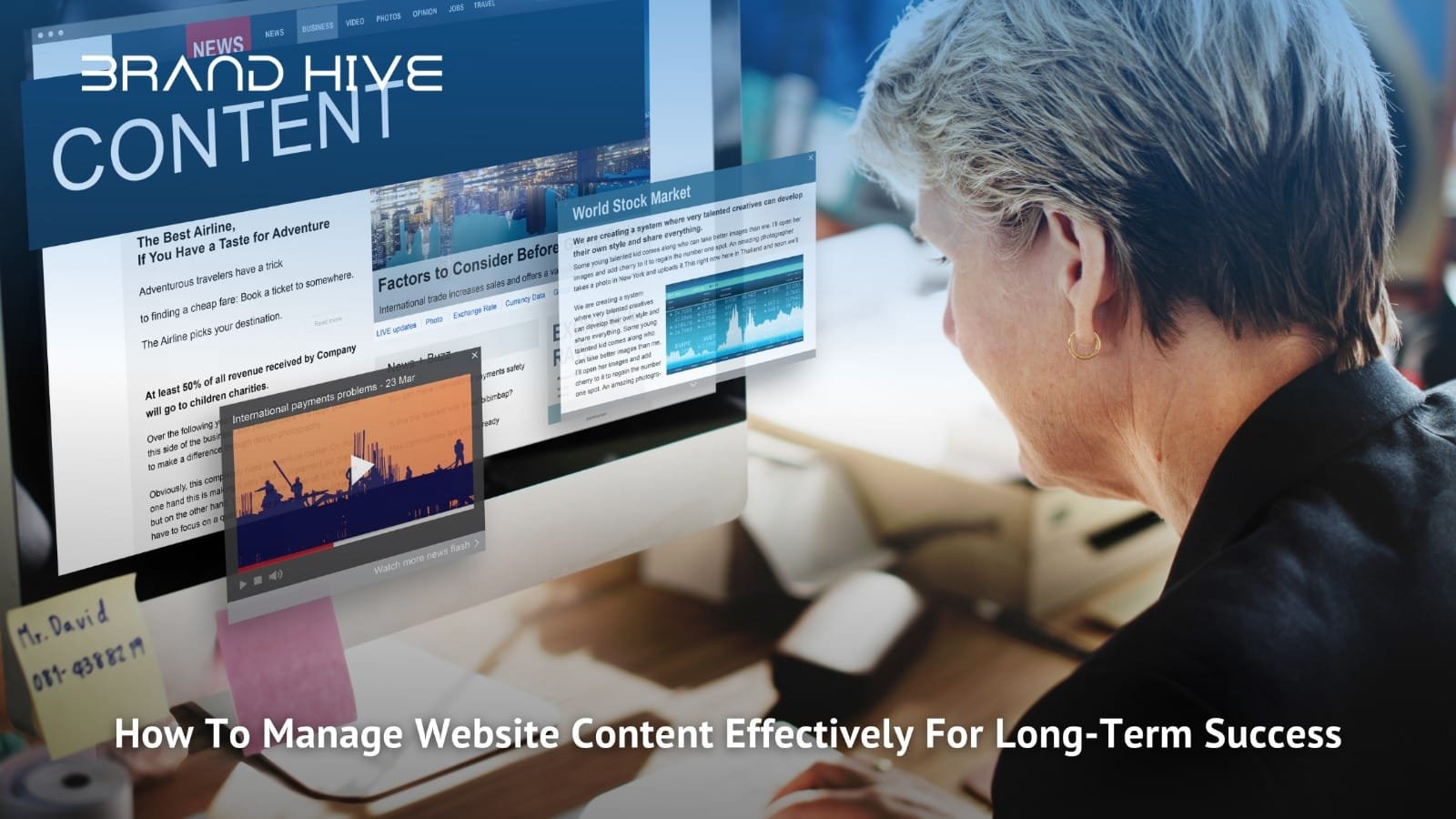 How to Manage Website Content Effectively for long term Success